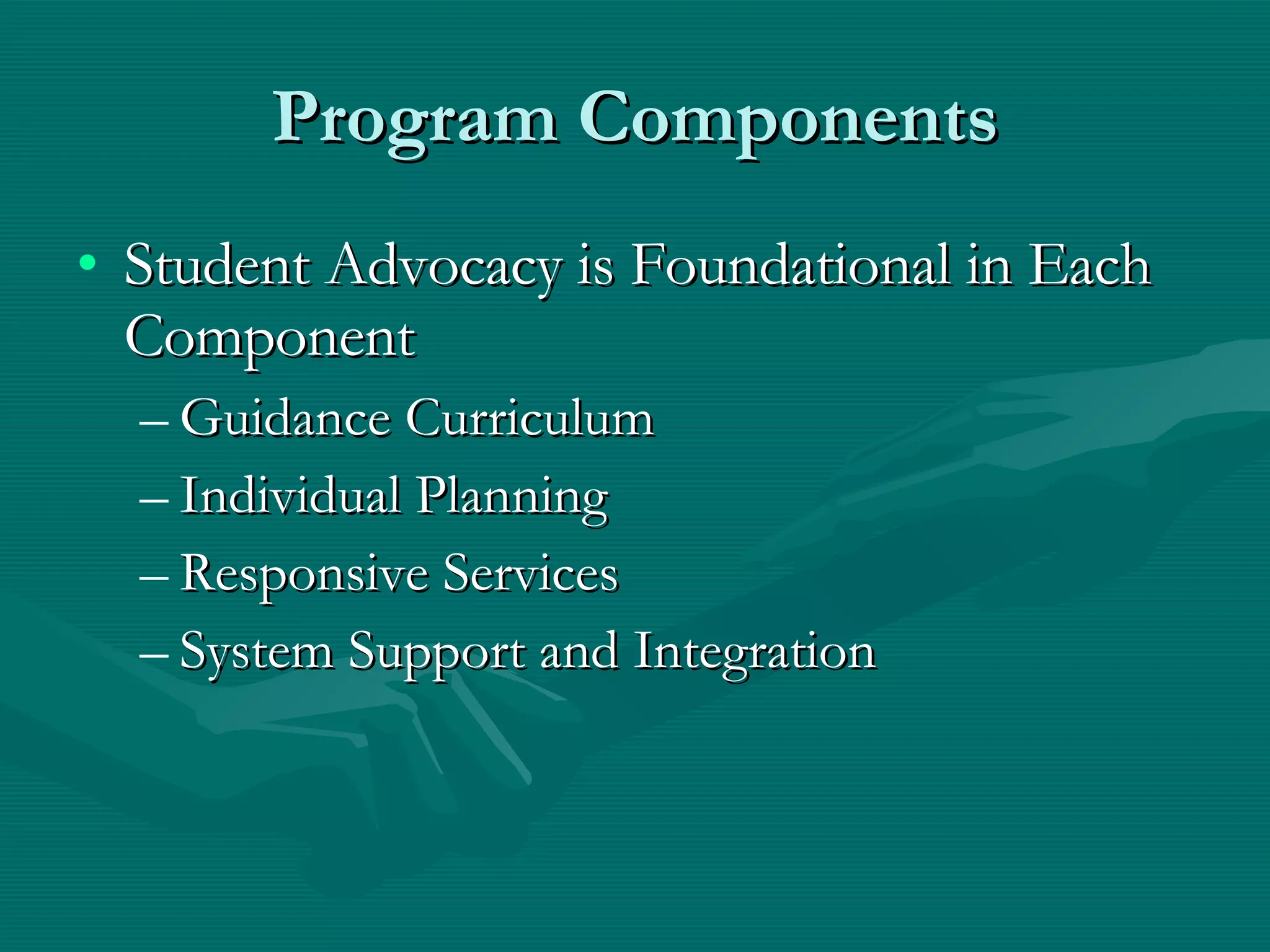 Comprehensive Guidance And Counseling Program | PPT