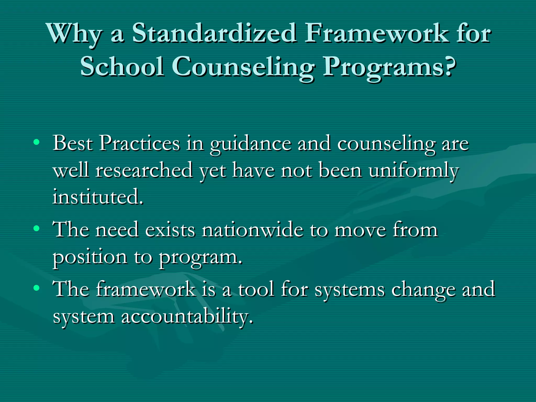 Comprehensive Guidance And Counseling Program | PPT