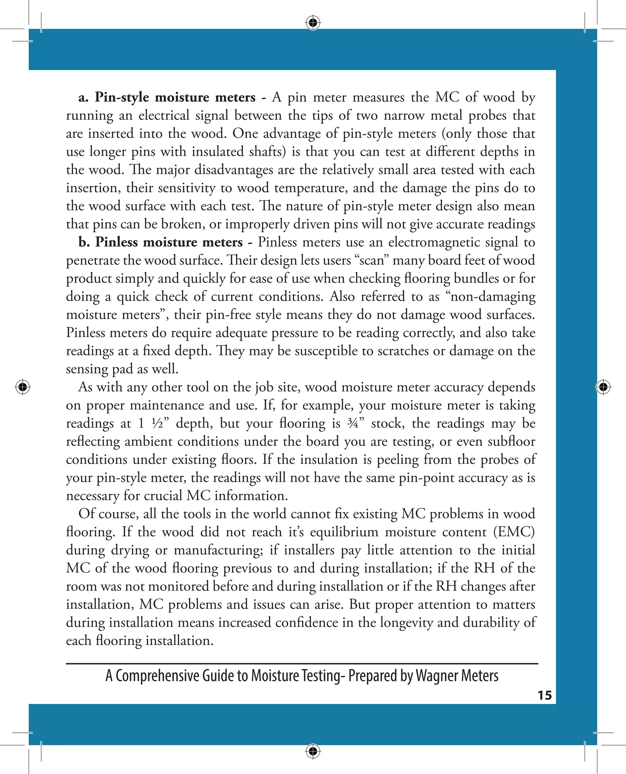 Comprehensive Guide To Moisture Testing | PDF