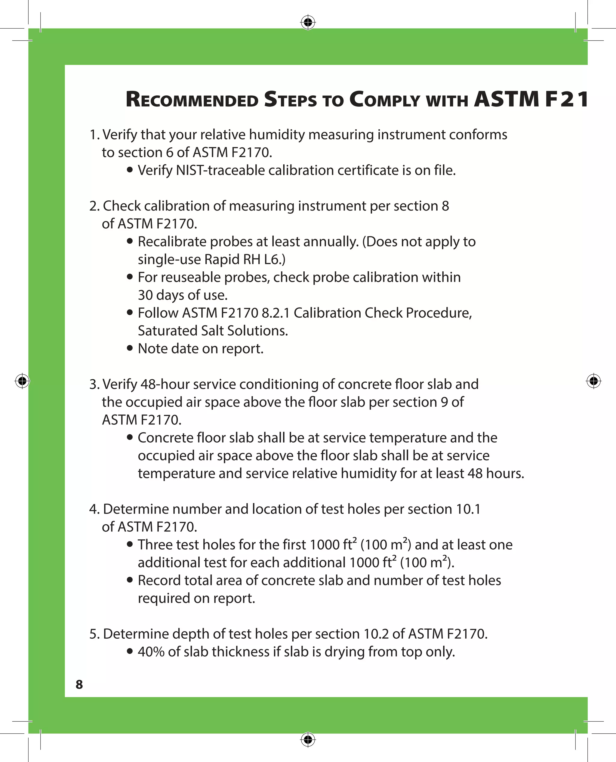 Comprehensive Guide To Moisture Testing | PDF