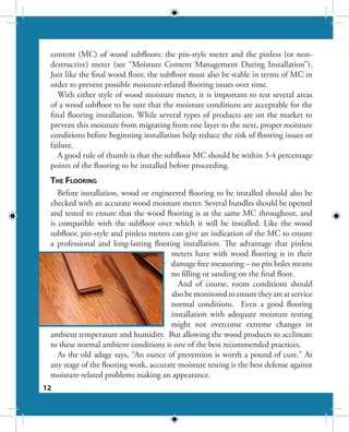 Comprehensive Guide To Moisture Testing | PDF