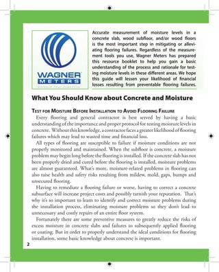 Comprehensive Guide To Moisture Testing | PDF