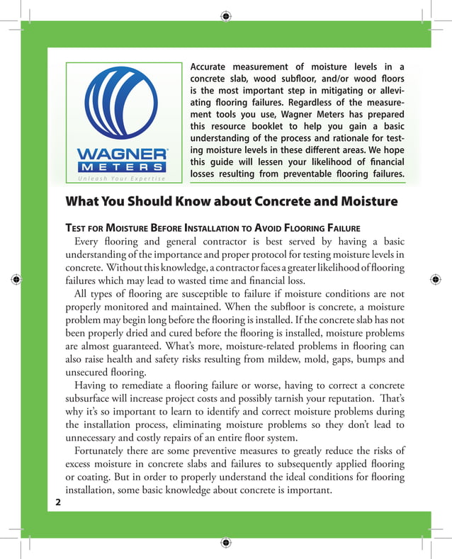 Comprehensive Guide To Moisture Testing | PDF