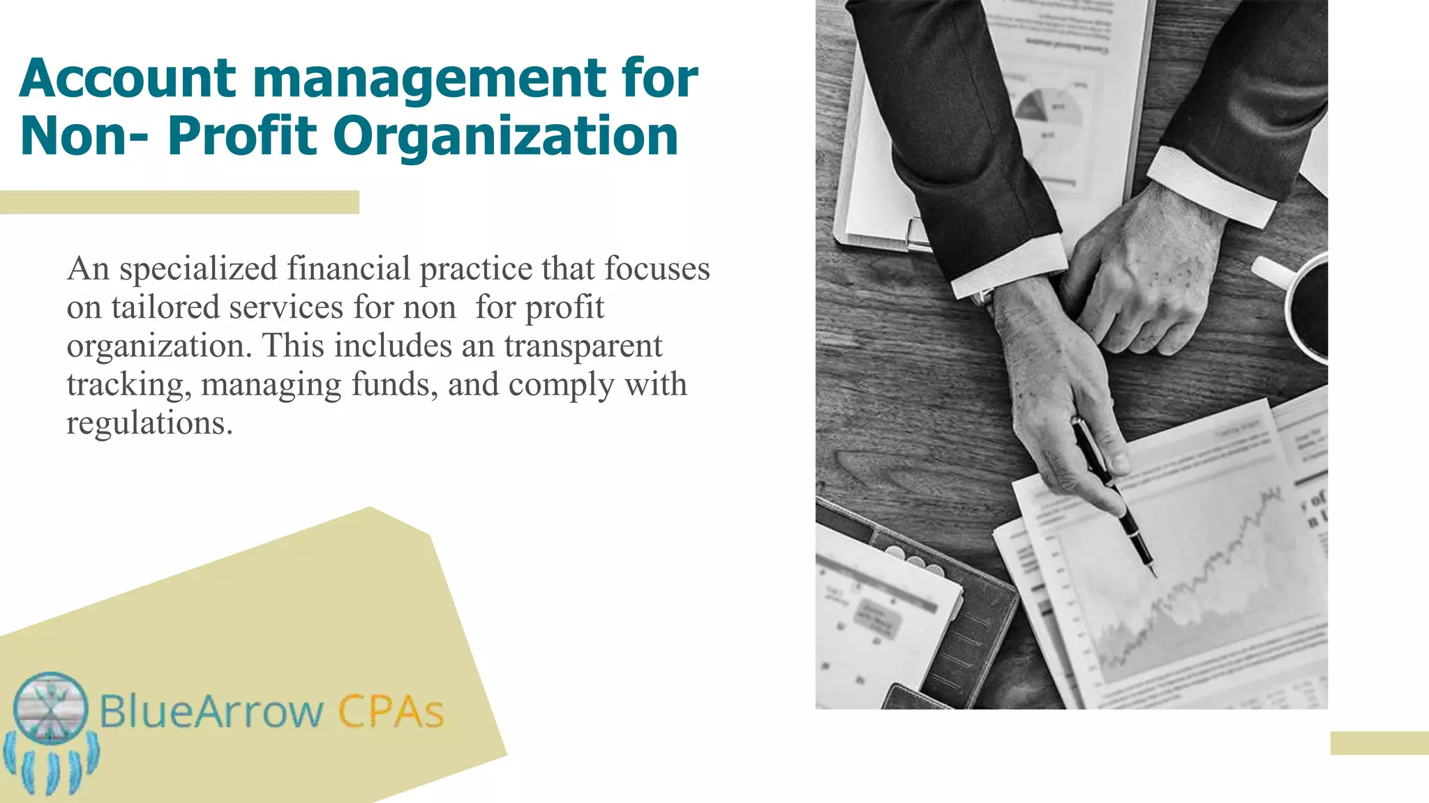 Comprehensive accounting services for non-profit organizations | PPTX