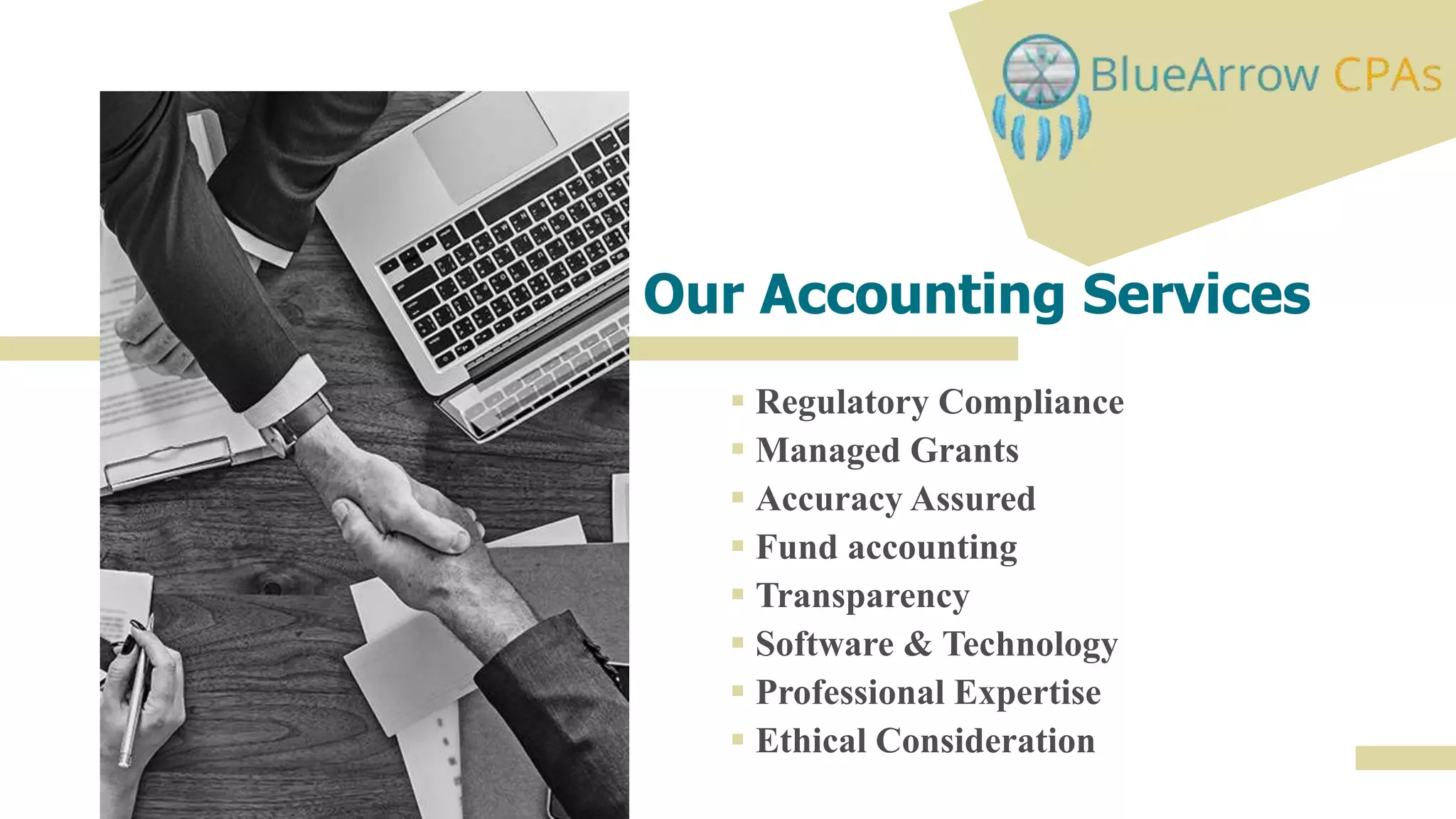 Comprehensive accounting services for non-profit organizations | PPT