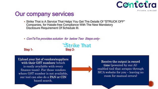 Comprehensive analysis of strike off under companies act, 2013 | PPTX
