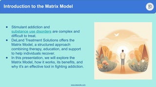 What is the Matrix Model? Effective Treatment for Stimulant Addiction | PPT
