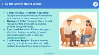What is the Matrix Model? Effective Treatment for Stimulant Addiction | PPT