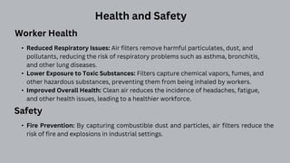 Comprehensive Benefits of Air Filters in Industrial Sectors.pptx