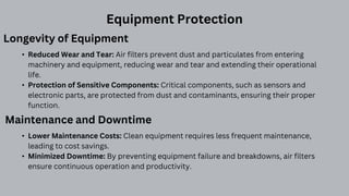 Comprehensive Benefits of Air Filters in Industrial Sectors.pptx