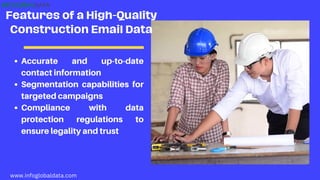 Comprehensive Construction Email List by InfoGlobalData.pdf | Email ...