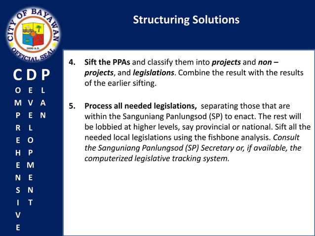 Comprehensive development plan | PPTX