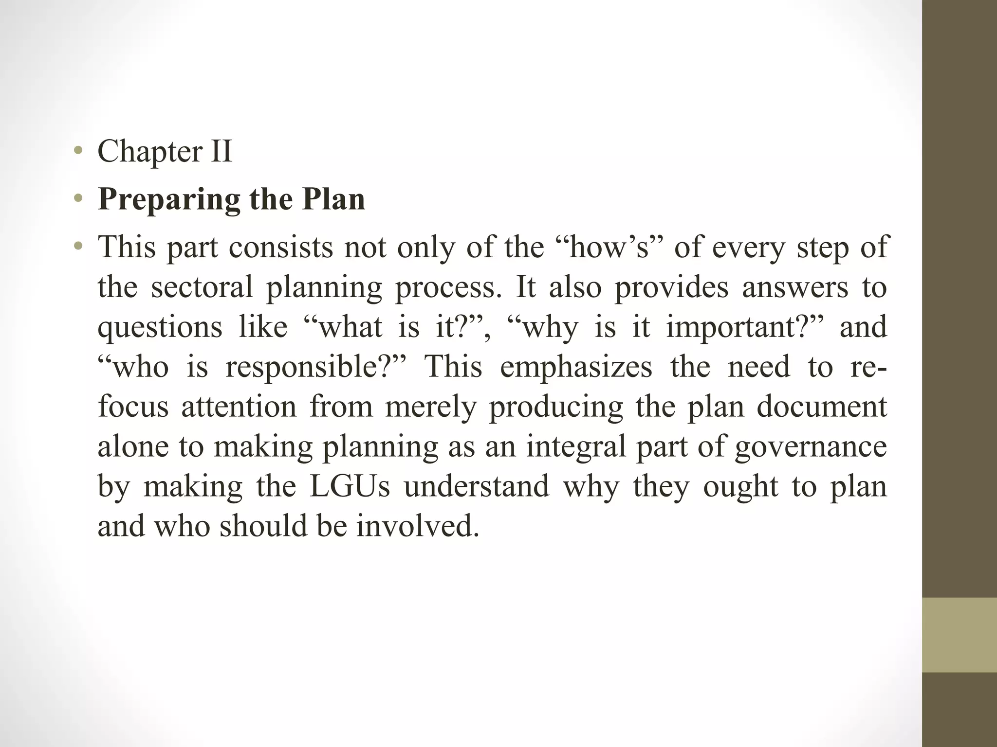 Comprehensive Development Plan | PPTX