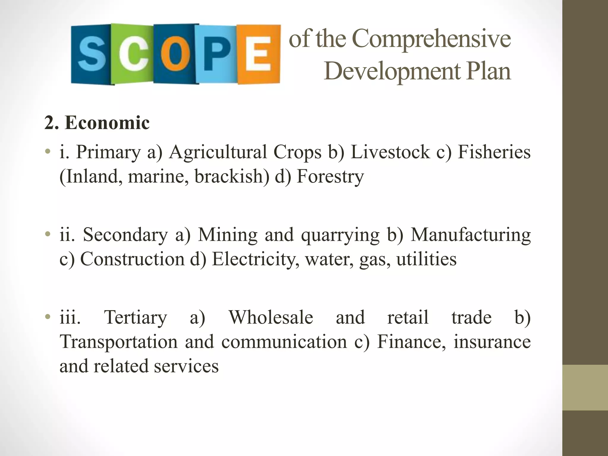 Comprehensive Development Plan | PPTX