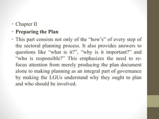 Comprehensive Development Plan | PPTX