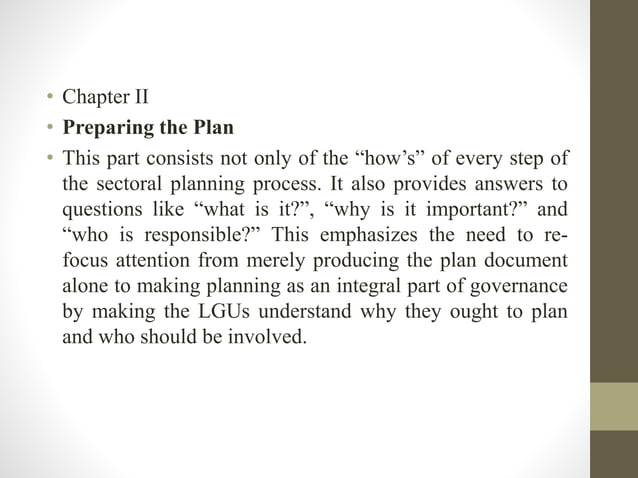 Comprehensive Development Plan | PPTX