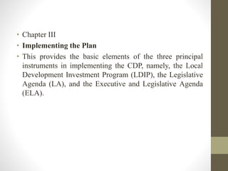 Comprehensive Development Plan | PPTX