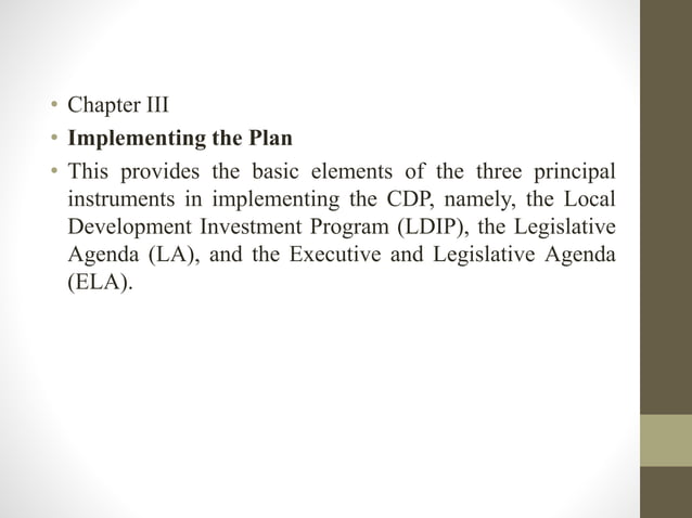 Comprehensive Development Plan | PPTX