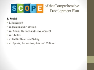 Comprehensive Development Plan | PPTX