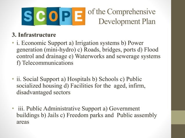 Comprehensive Development Plan | PPTX