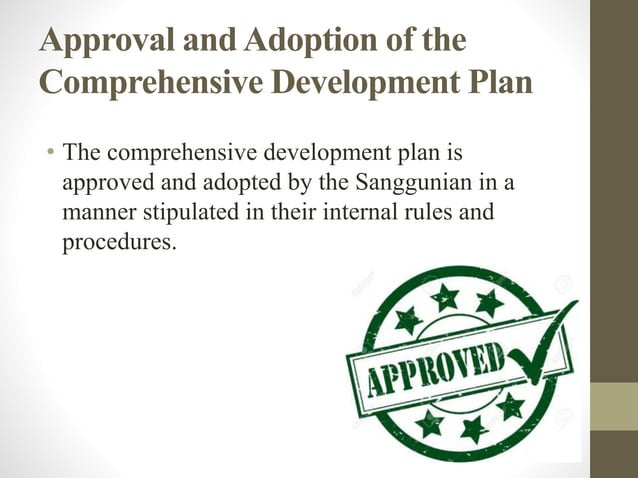 Comprehensive Development Plan | PPTX