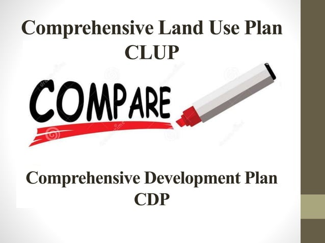 Comprehensive Development Plan | PPTX
