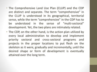 Comprehensive Development Plan | PPTX
