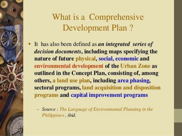 Comprehensive Development Plan | PPTX