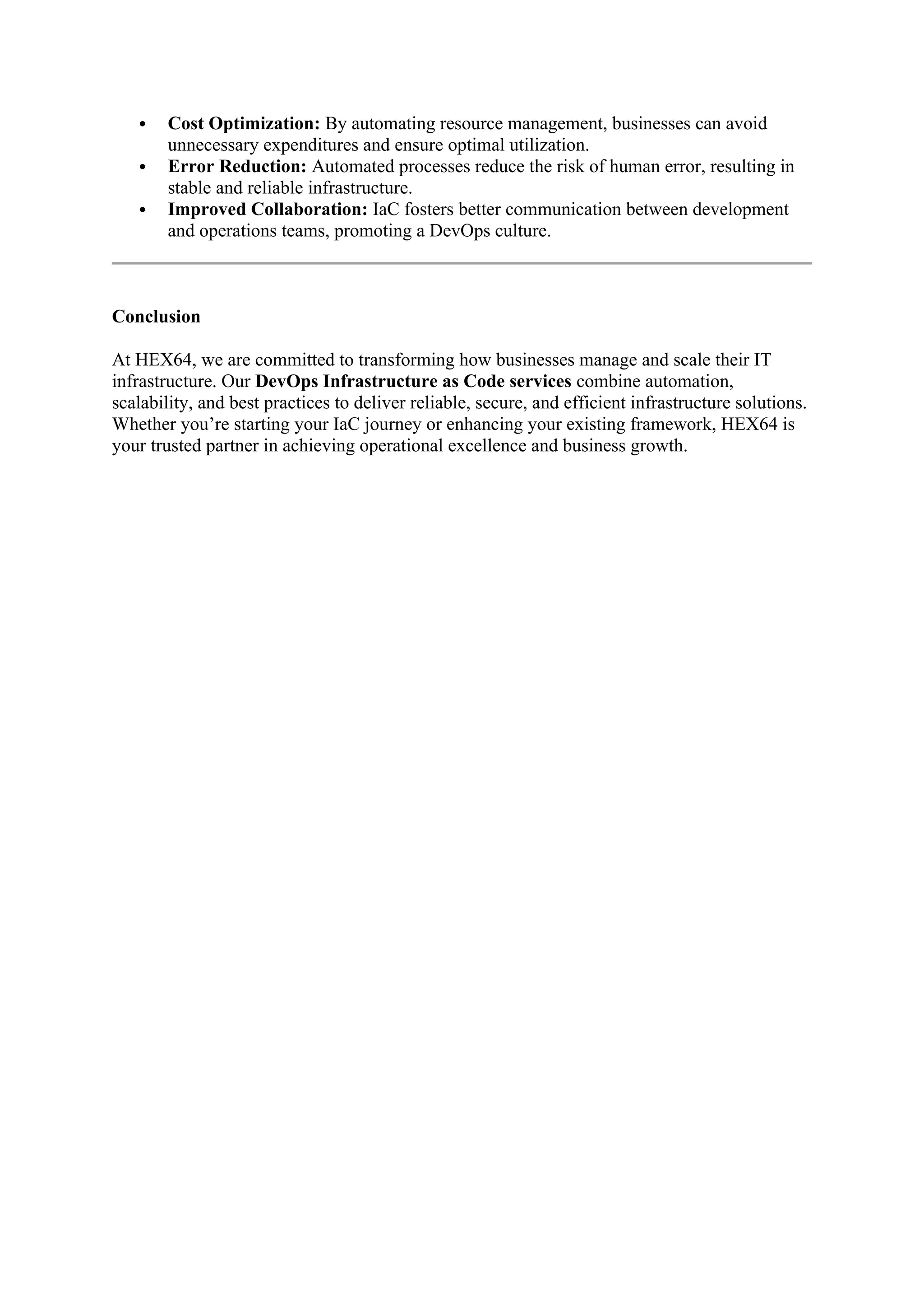 Comprehensive DevOps Infrastructure as Code | DOCX