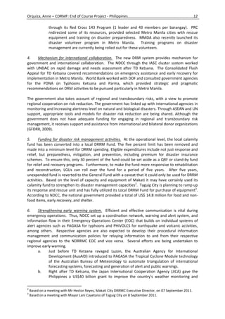 Philippines - Comprehensive DRM Framework End of Course Project | PDF ...