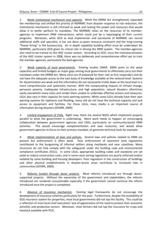 Philippines - Comprehensive DRM Framework End of Course Project | PDF ...