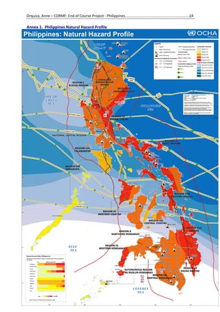 Philippines - Comprehensive DRM Framework End of Course Project | PDF