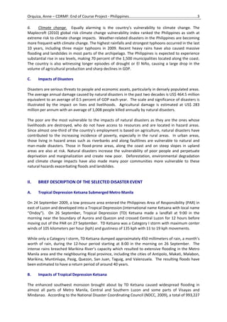 Philippines - Comprehensive DRM Framework End of Course Project | PDF