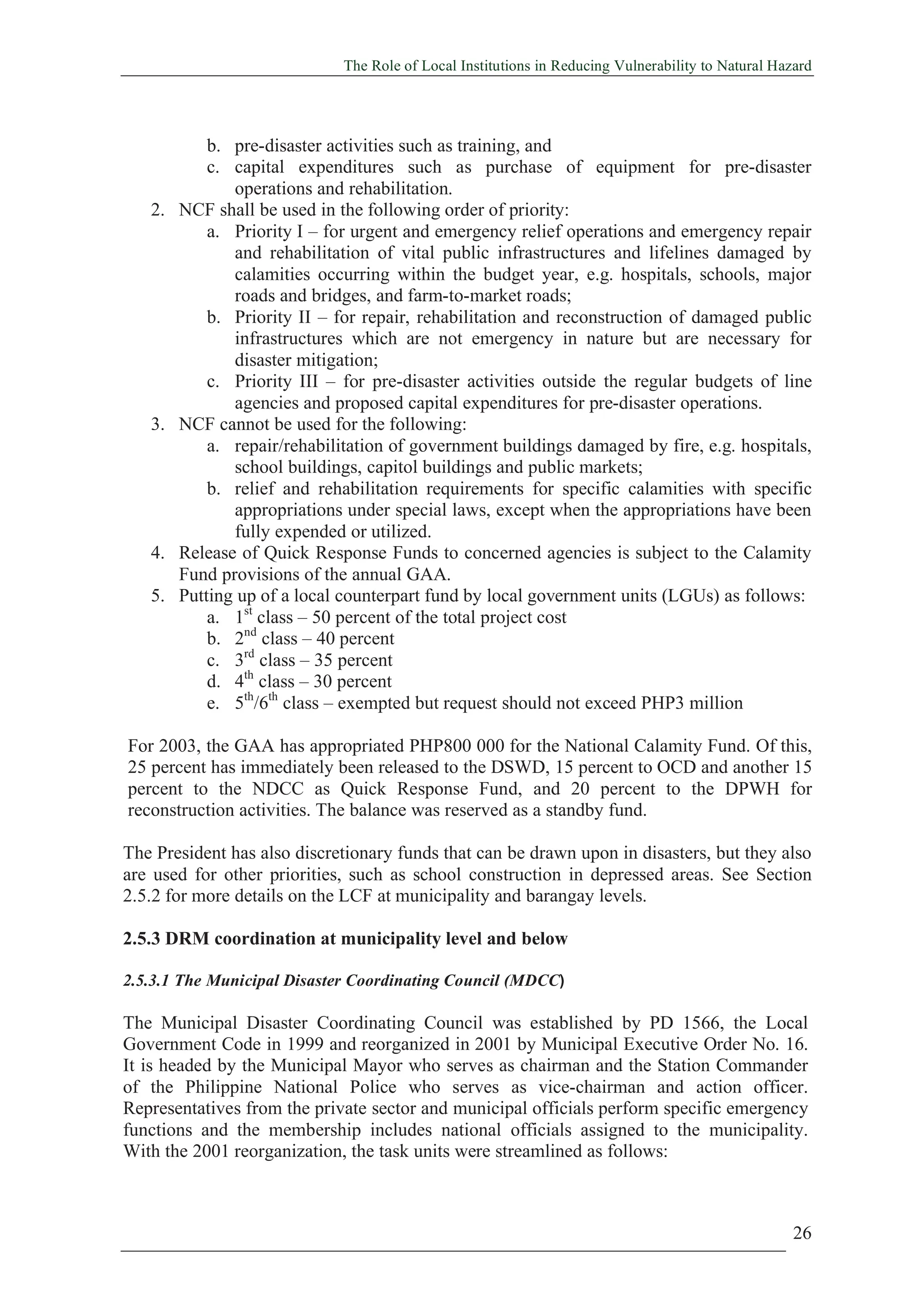 Comprehensive Emergency Management framework- four phases of modern ...