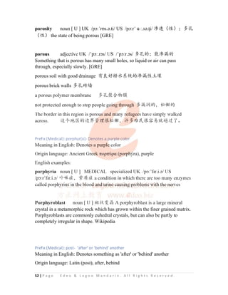 Comprehensive English Prefix and Suffix List Part 2/4 探源英语前缀和后缀 ...
