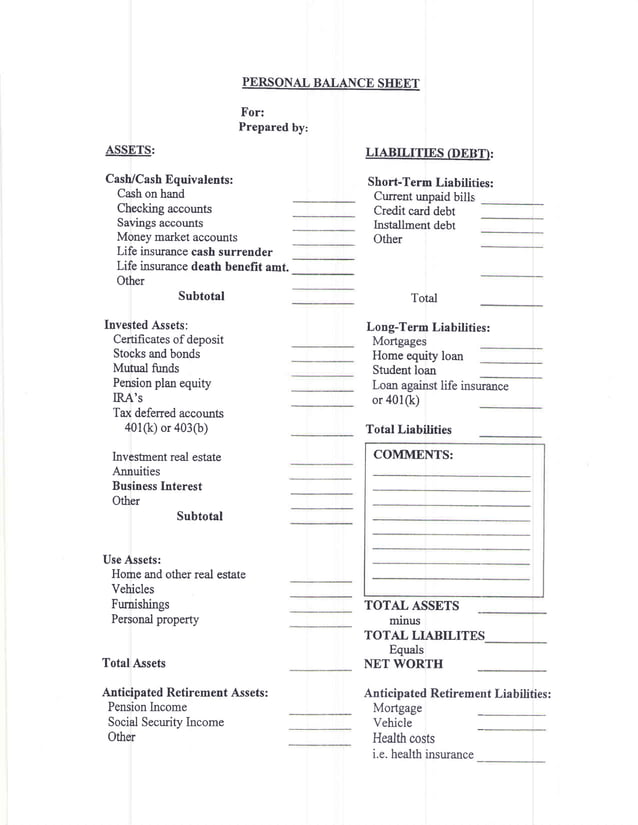 Comprehensive financial planning | PDF