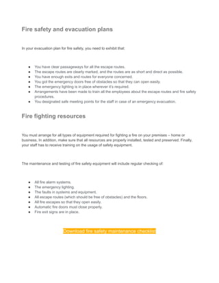 Comprehensive fire safety guidelines for everyone | PDF