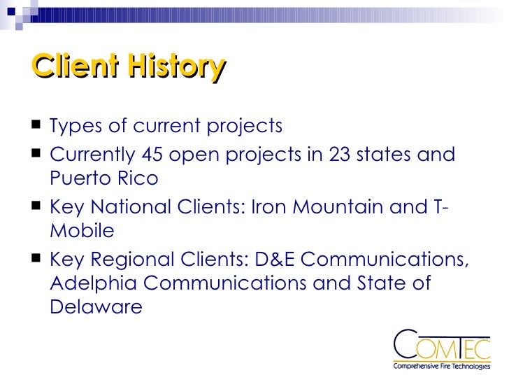 Comprehensive Fire Technologies Introduction