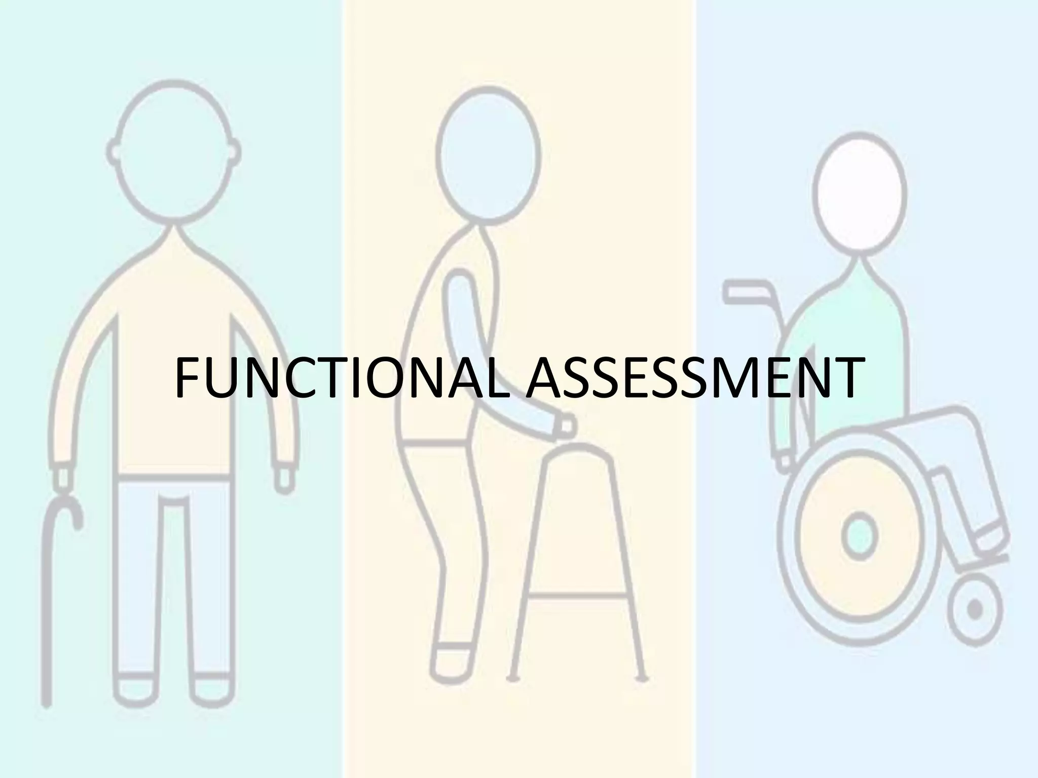Comprehensive geriatric assessment | PPTX