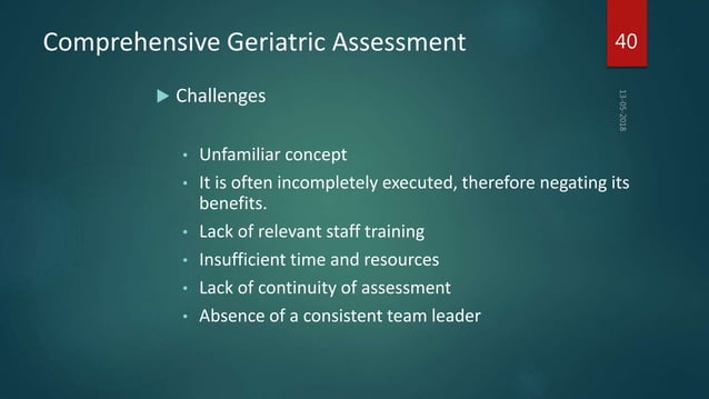 Comprehensive geriatric assessment | PPT