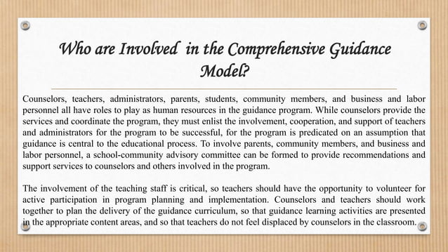 COMPREHENSIVE GUIDANCE MODEL.pptx