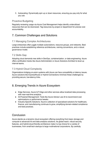 Comprehensive Guide to Azure Cloud Services_ Features, Benefits, and ...