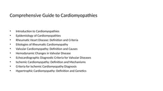 Comprehensive Guide to Cardiomyopathies.pptx