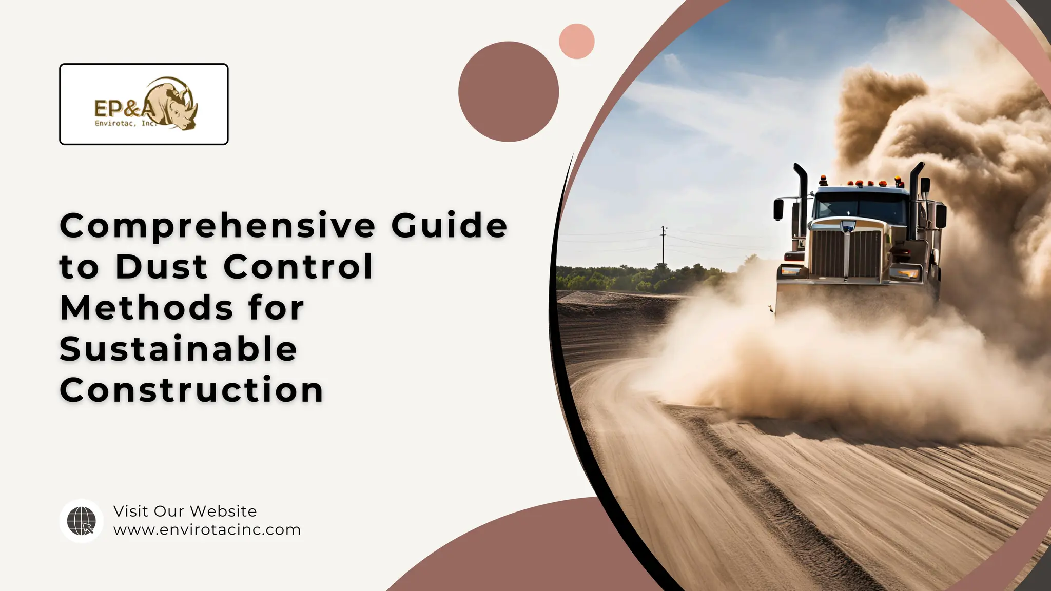 Comprehensive Guide to Dust Control Methods for Sustainable ...