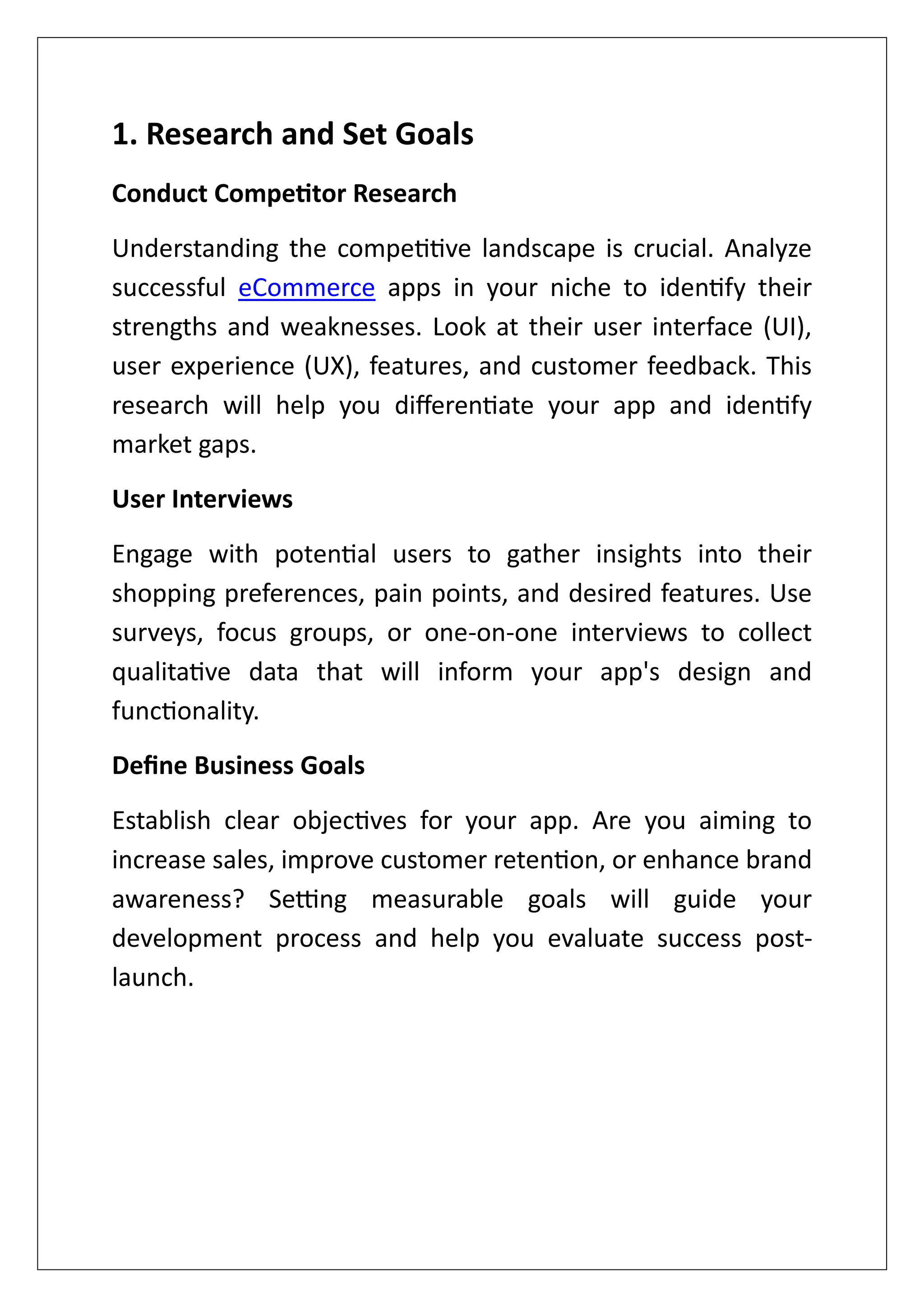 Comprehensive Guide To Ecommerce Appdevelopmentpdf