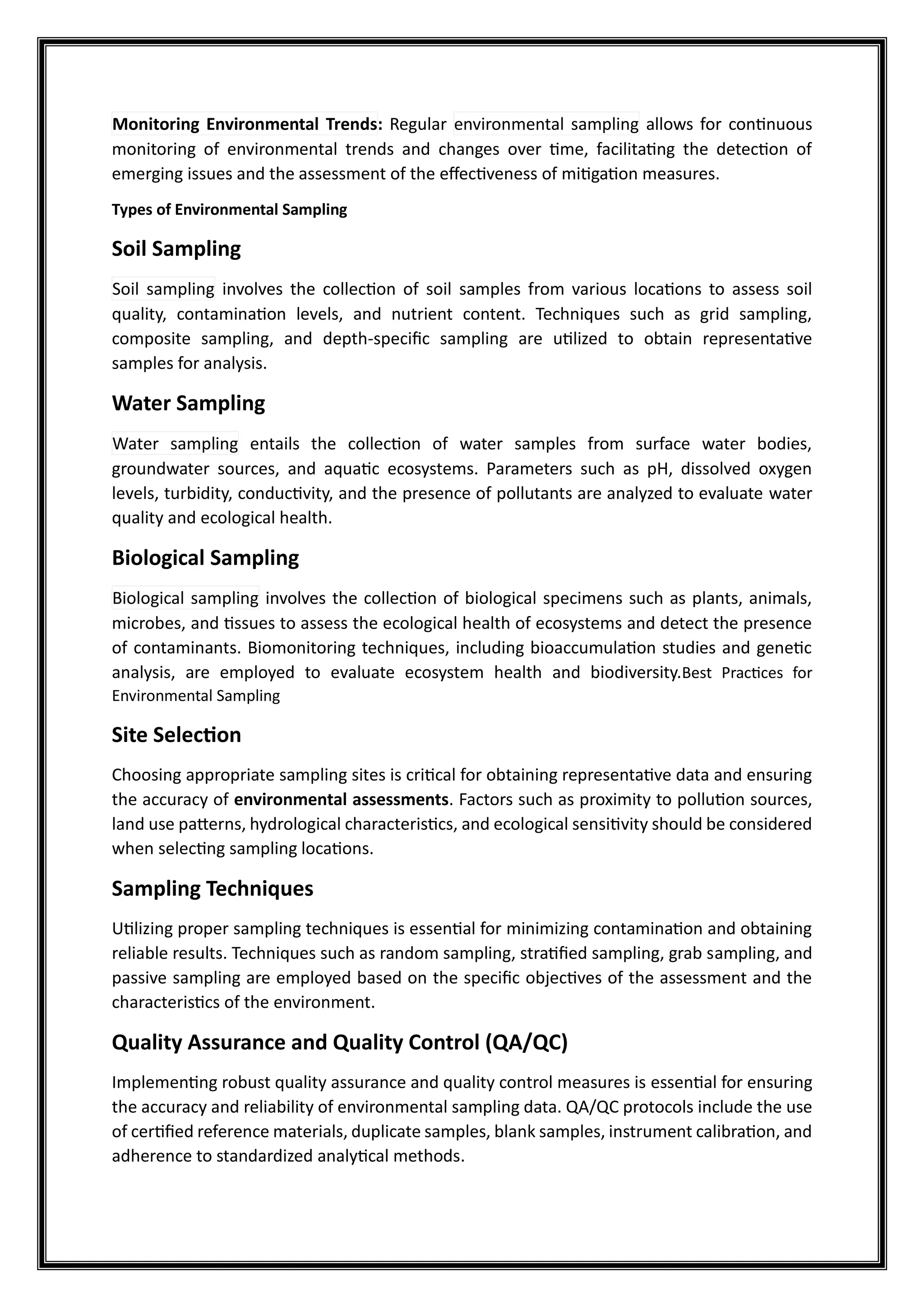Discovering Environmental Site Assessment Strategies:Evaluating ... Discovering Environmental Site Assessment Strategies:Evaluating ...
