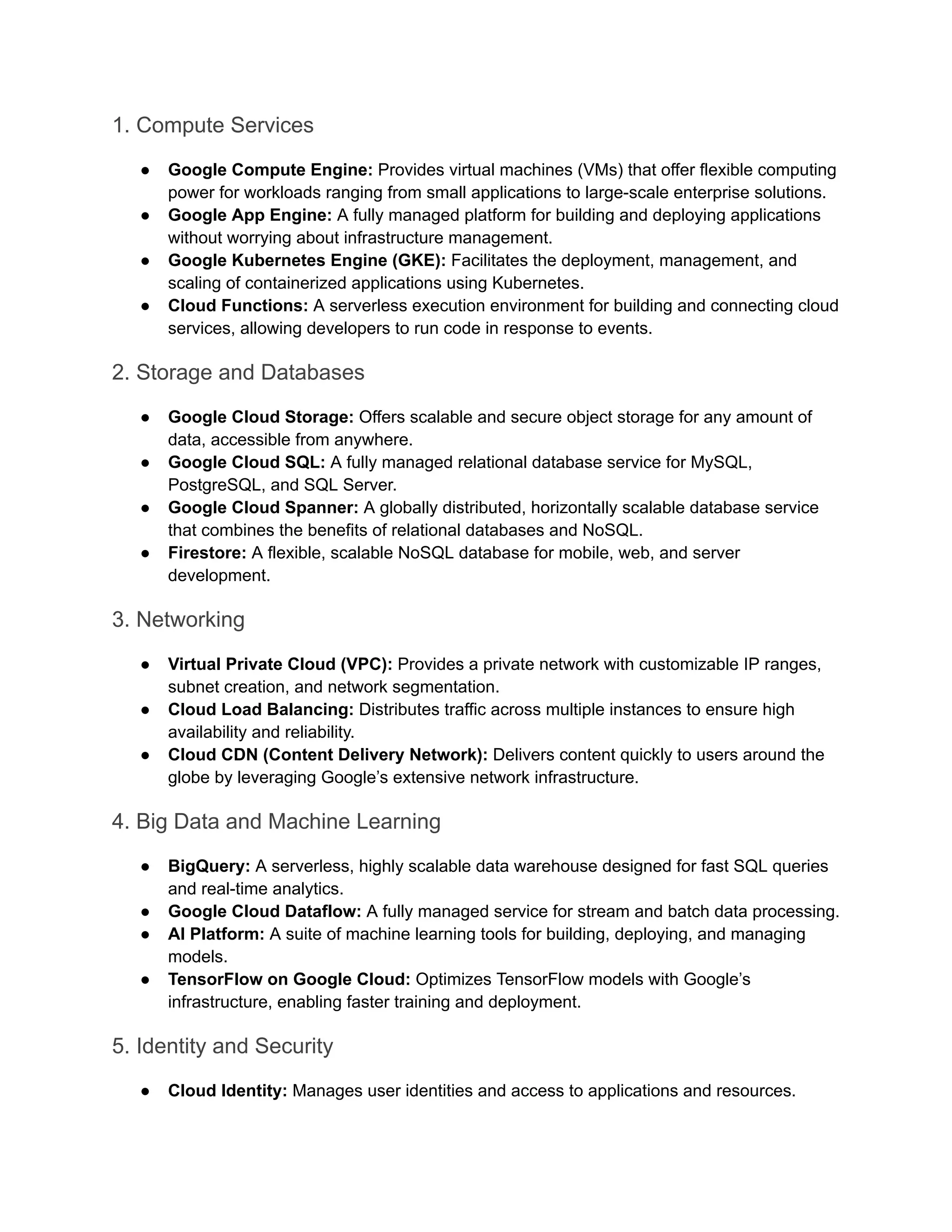 Comprehensive Guide to Google Cloud Services_ Features, Benefits, and Use Cases.pdf