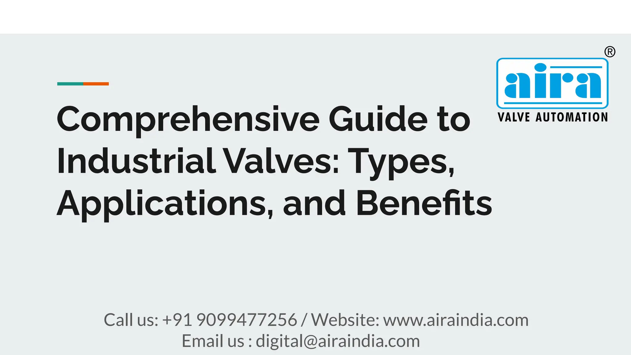 Comprehensive Guide to Industrial Valves: Types, Applications, and ...