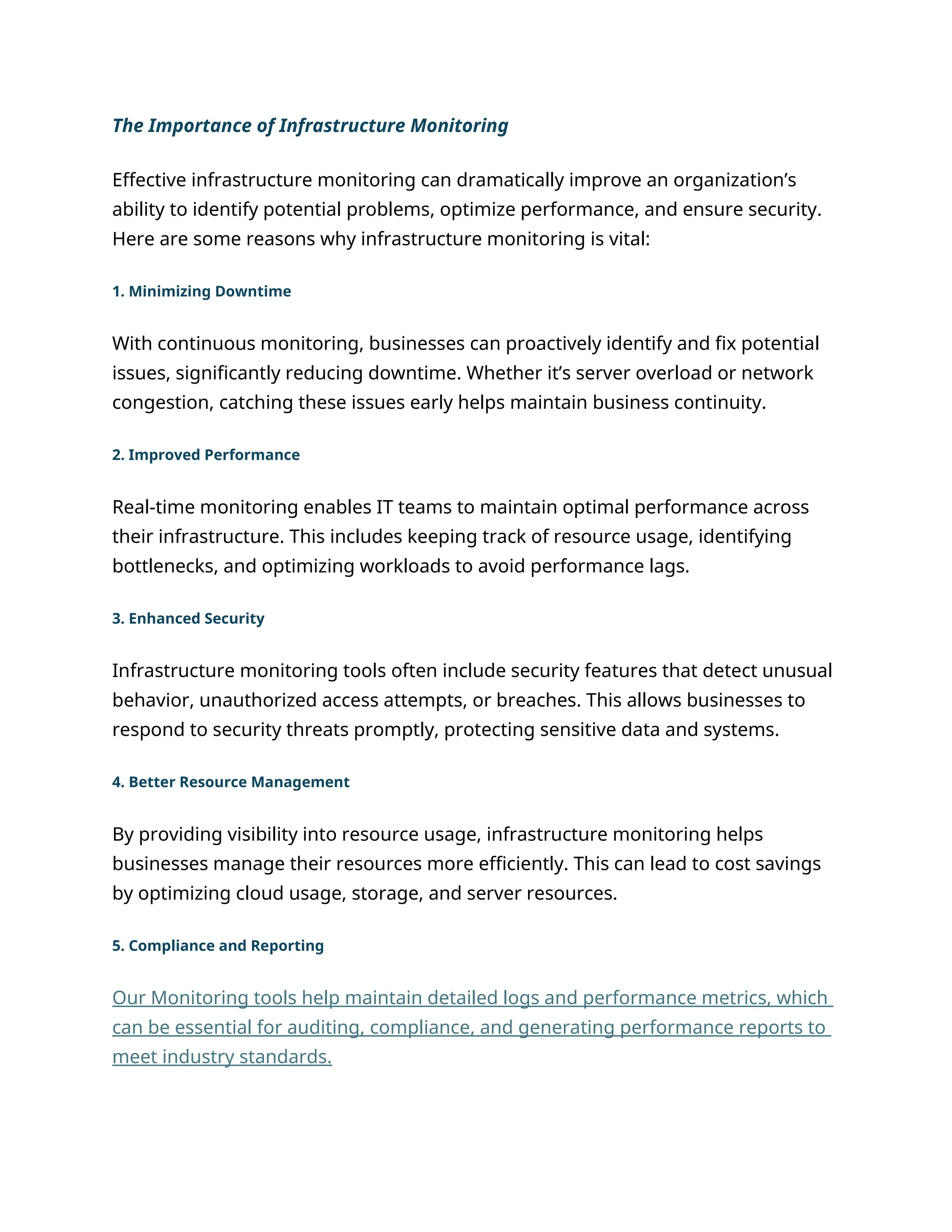Comprehensive Guide to Infrastructure Monitoring with Key Benefits and ...