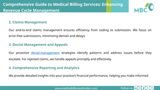 Comprehensive Guide to Medical Billing Services Enhancing Revenue Cycle Management.pptx